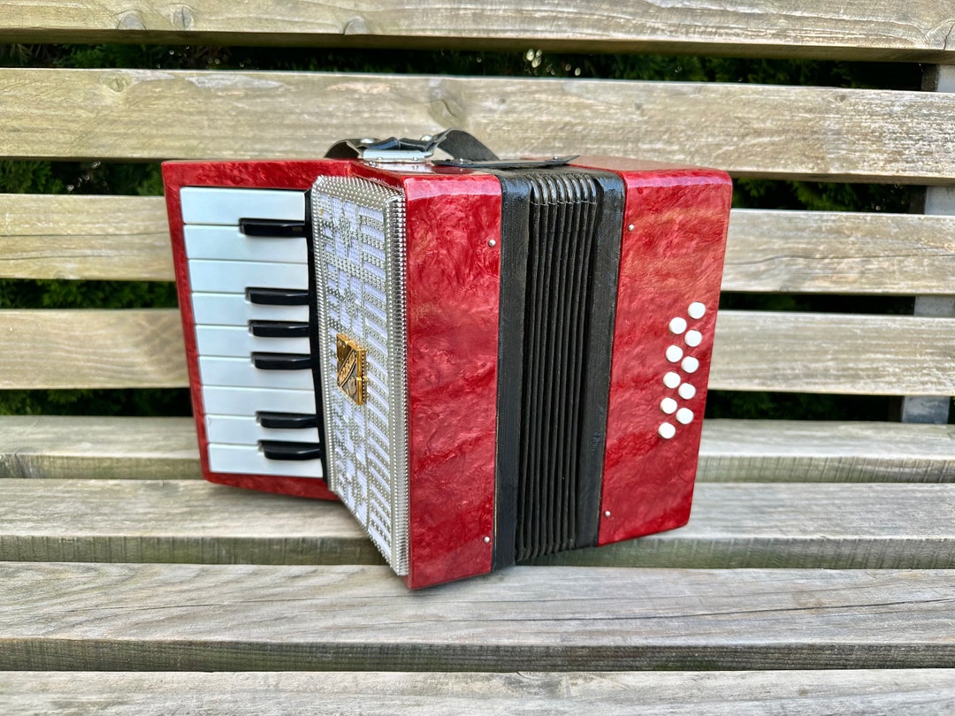 Mini Childrens Accordion Malish, 10 Bass, 1 Voice, Small Accordion ...