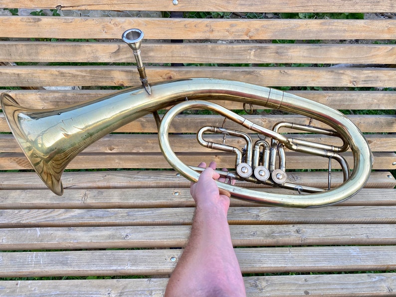 Large Musical Trumpet 32 Inch Musical Instrument Made From - Etsy