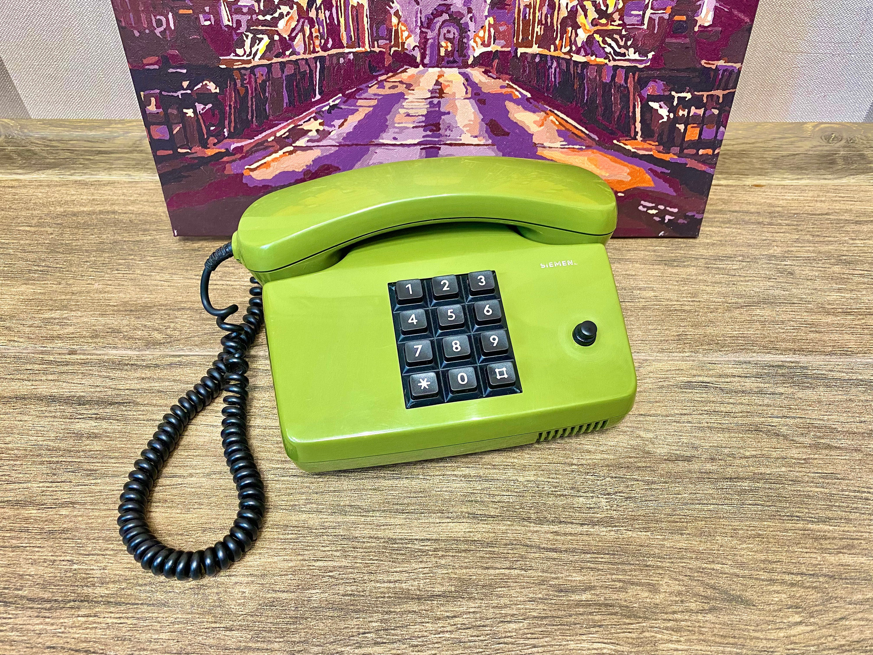 Green Phone Receiver