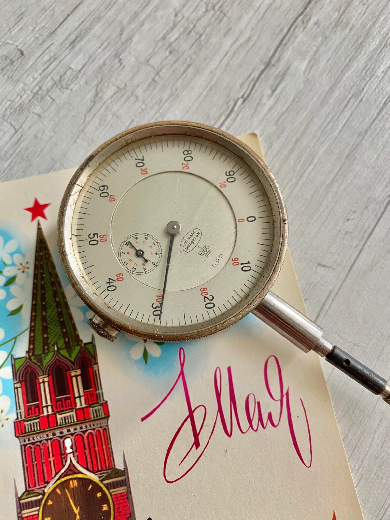 Vintage Soviet Measuring Device / Dial Indicator Tool / | Etsy