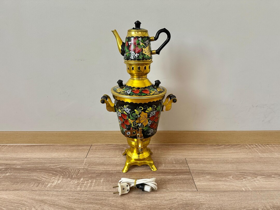 Like New Big Working Ukrainian Samovar 3L, Samovar USSR, Gift Samovar ...