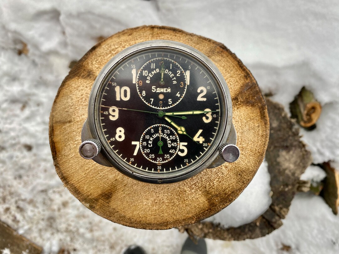 Soviet Mechanical Aviation Watch Watch MIG 29 Fighter - Etsy