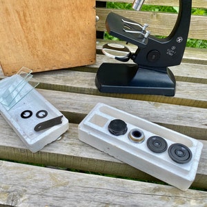 Rare New Vintage Soviet Microscope Ushm-1, УШМ-1, USSR 1980s, Old ...