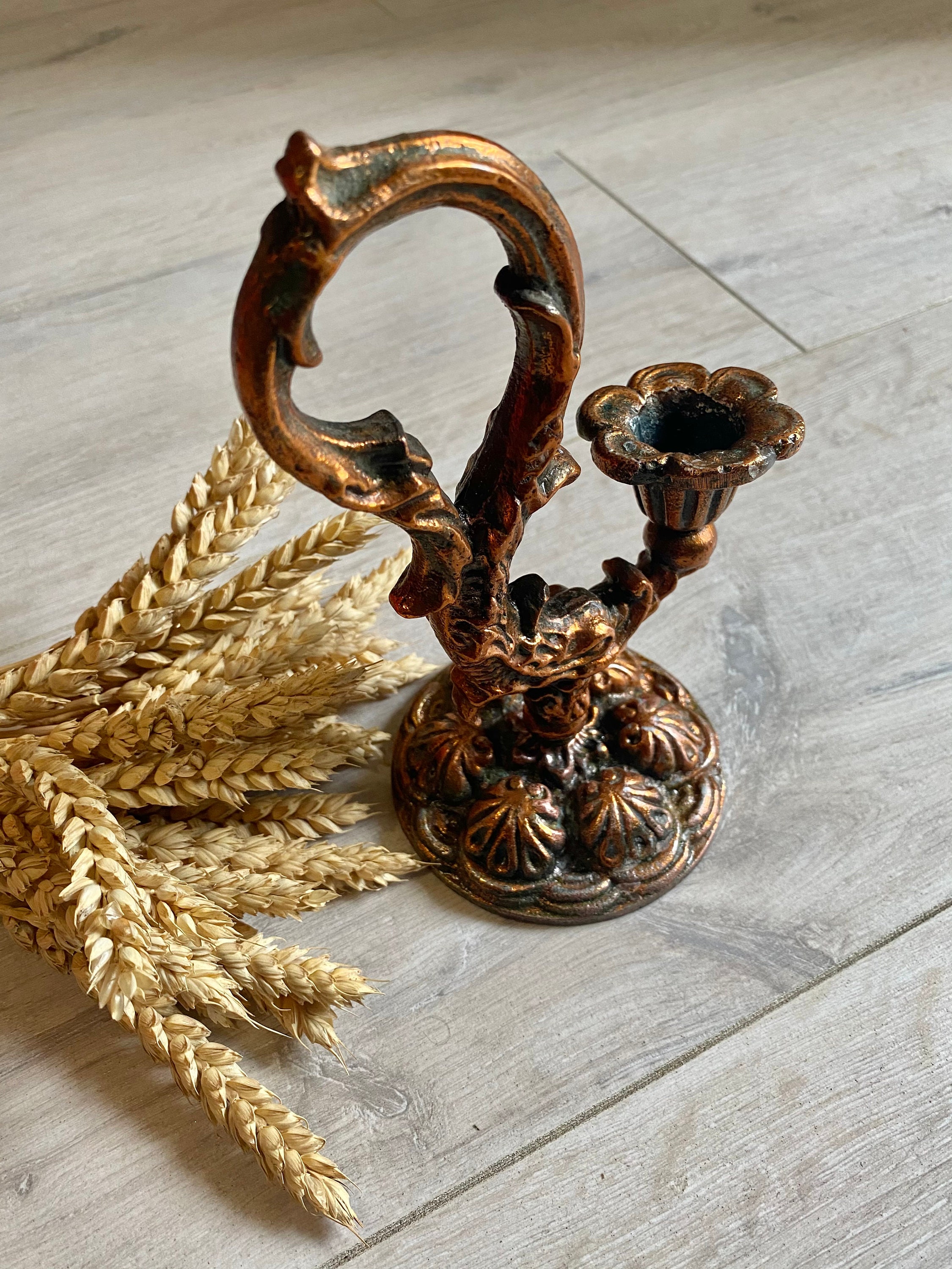 Rare Vintage Soviet Metal Candlestick One Candle USSR Candle - Etsy Ireland