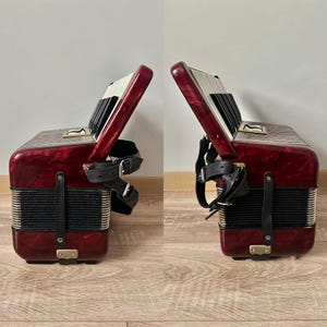 Rare Accordion Hohner Student IVM, 32 Bass, 2 Voice, Germany Accordion ...