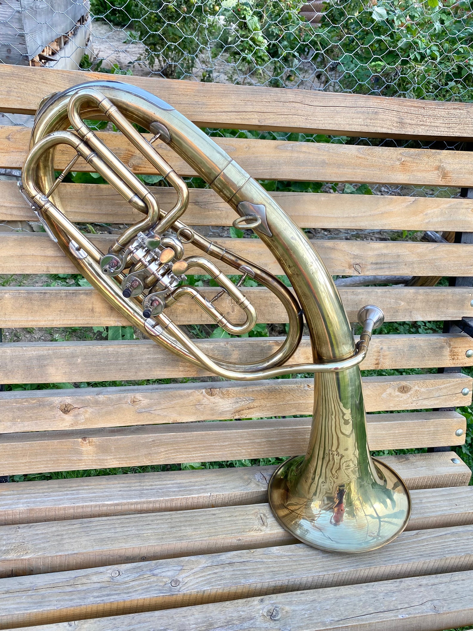 Large Musical Trumpet 32 Inch Musical Instrument Made From - Etsy
