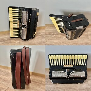 Rare Germany Accordion Firotti, 4/4 Accordion, 120 Bass, 41 Keys, 3 ...