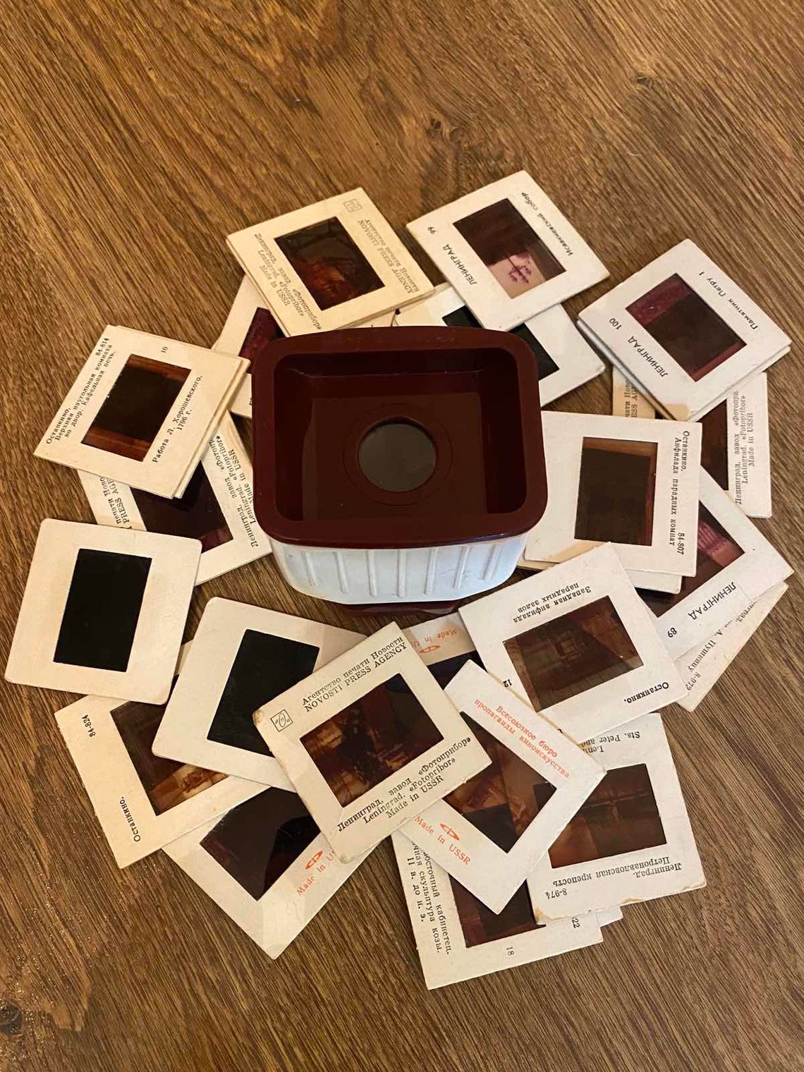 Vintage Diascope / Soviet Diascope / Portable Slide Viewer / - Etsy