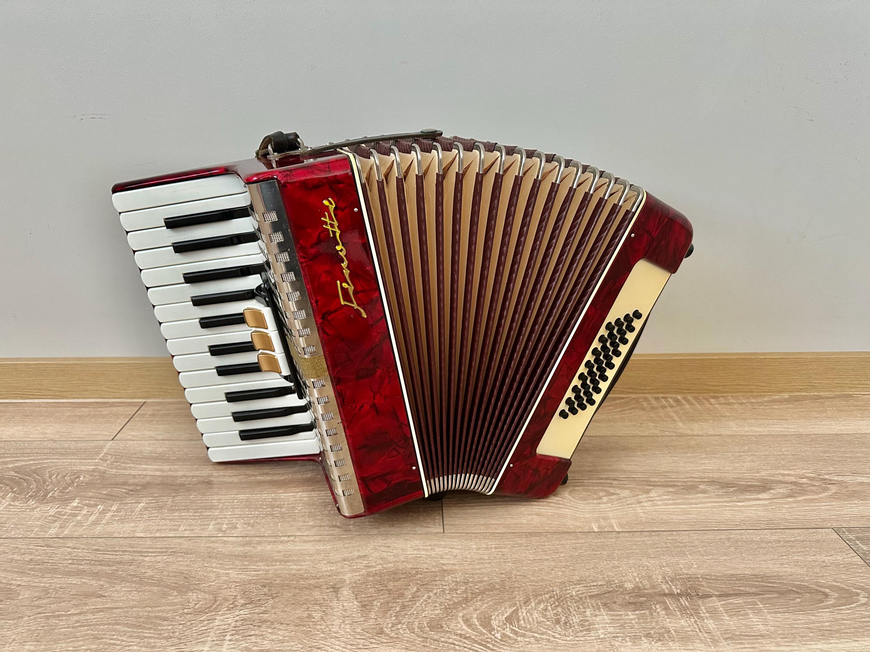 Rare Small Accordion, Accordion Firotti, 1/2 Accordion, 32 Bass, 26 ...