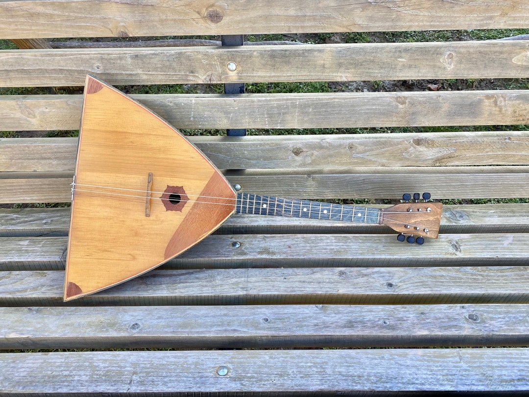 Russian Balalaika, Vintage National String Instrument, Balalaika 6 ...