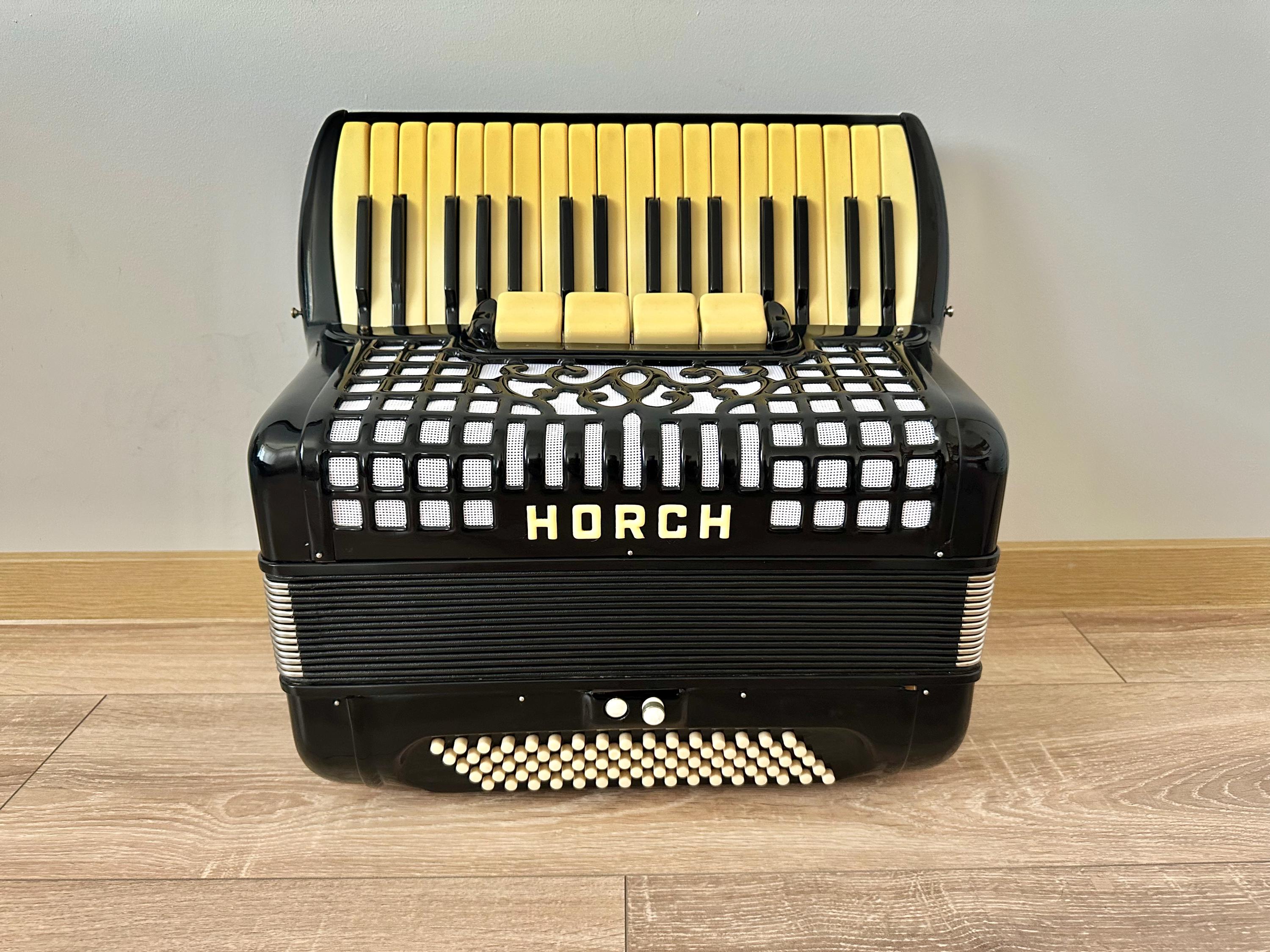 Rare Germany Accordion Horch, Antique Accordion 1950s, 3/4 Accordion ...