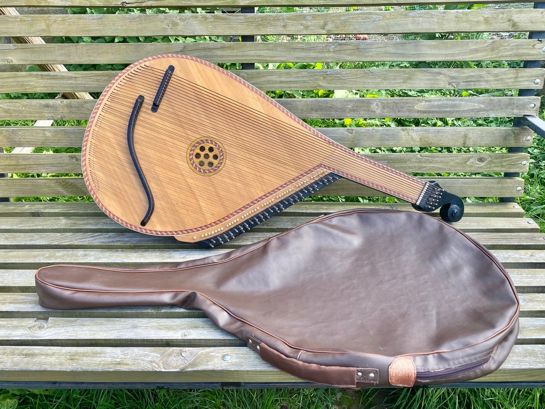 Professional Rare Ukrainian Bandura, 42.5 Inch, Folk Musical Instrument ...