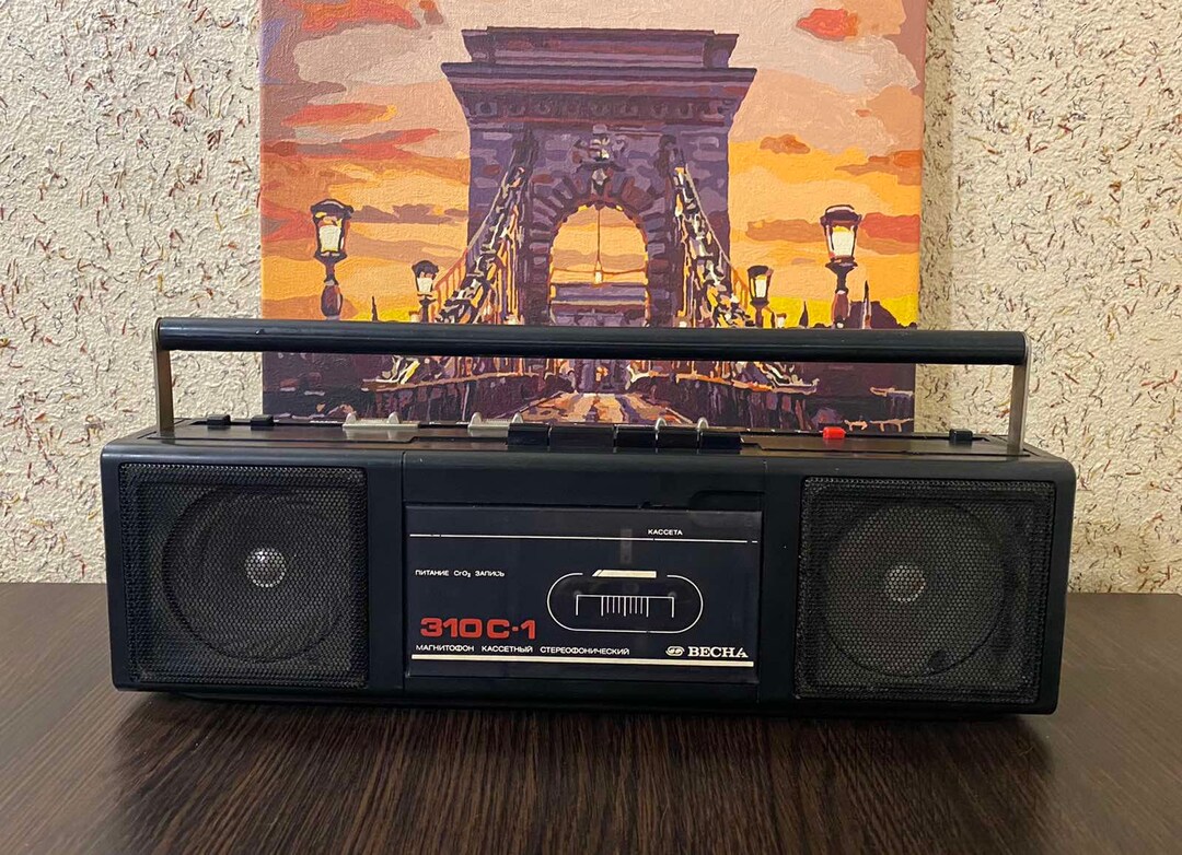 Vintage Soviet Tape Recorder-vesna 310,receiver Ussr,vintage Player ...