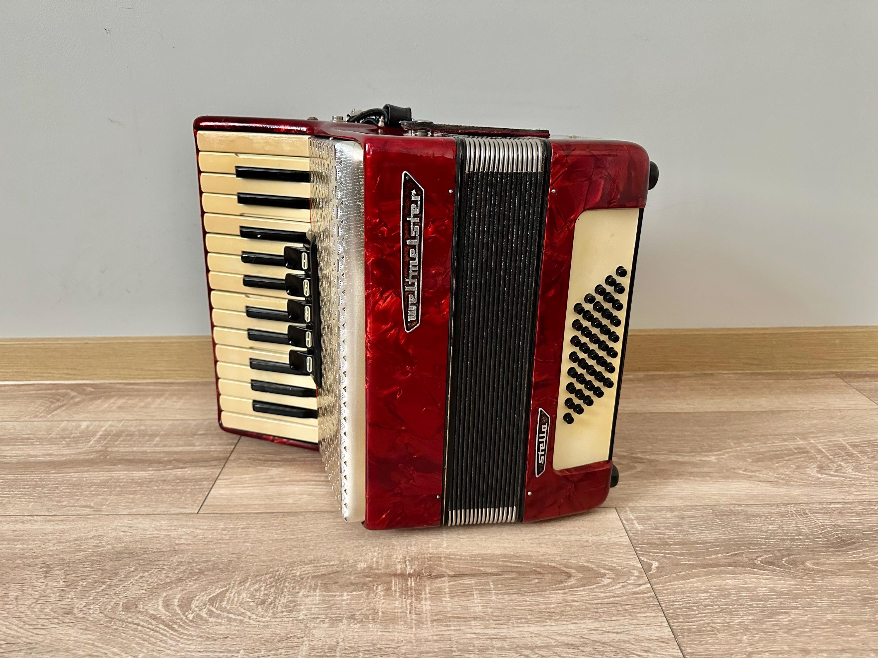 Rare Germany Accordion, Small Accordion, 2/4 Accordion, 40 Bass, 26 Key ...
