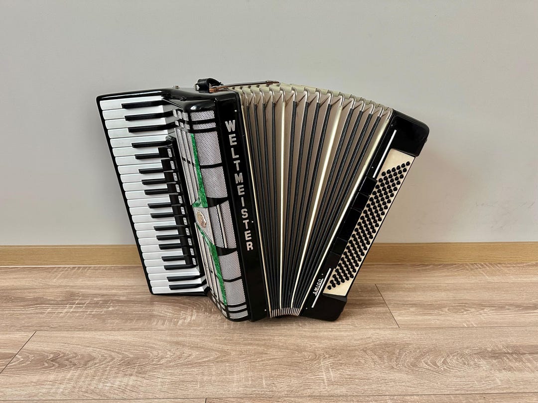 Weltmeister Amigo Accordion, 120 Bass, 4 Voice, 11+5 Registers, Germany ...