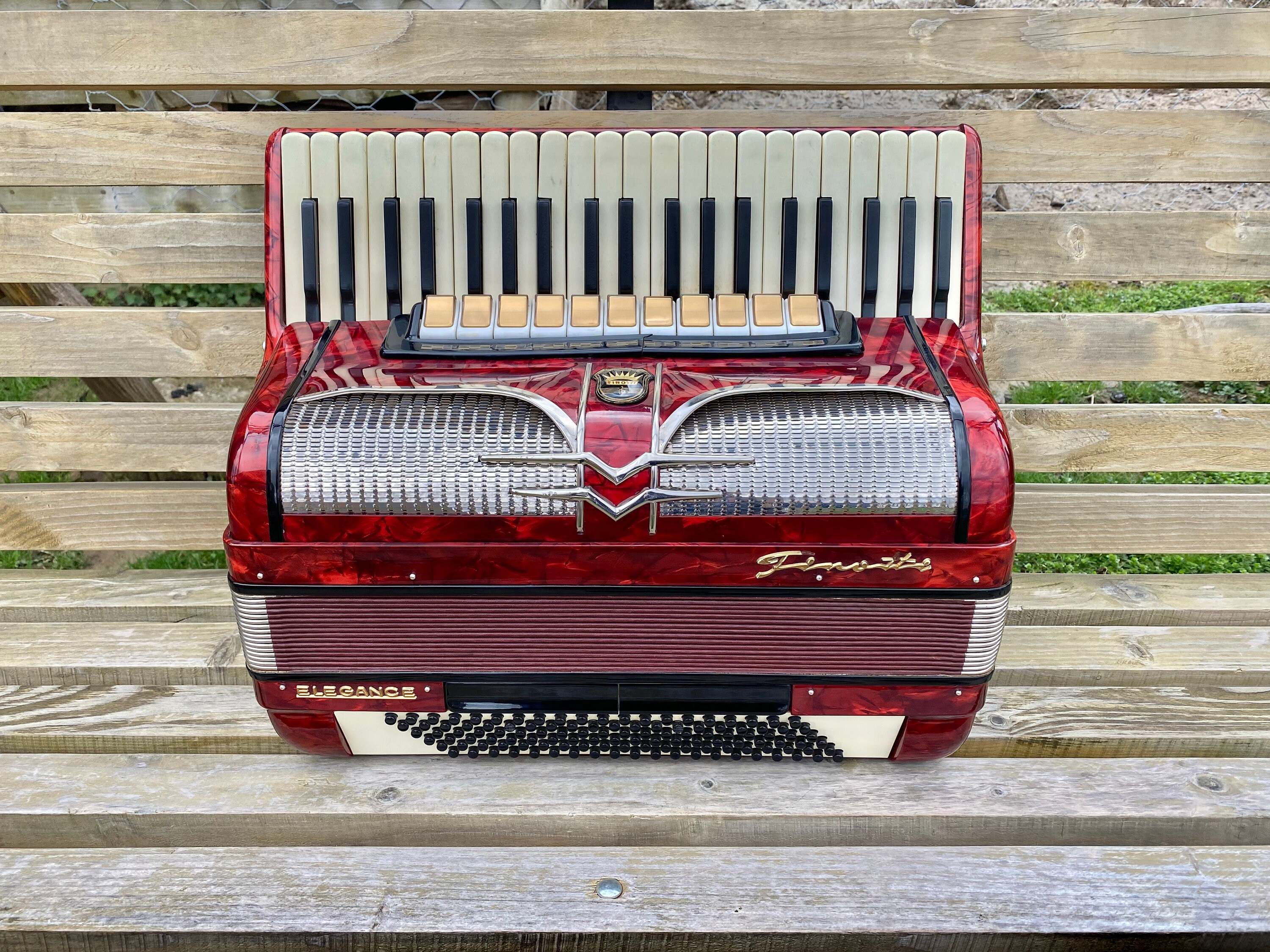 Firotti Elegance Piano Accordion 120 Bass 4 Voice 112 - Etsy Canada