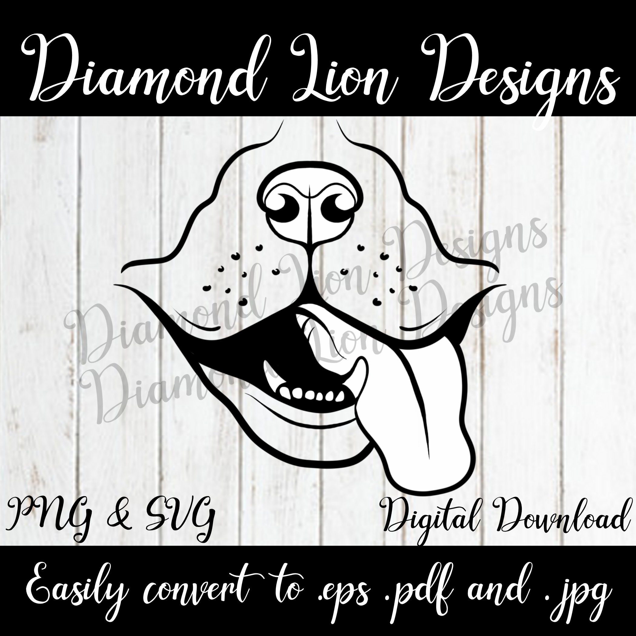Pit Bull Mouth︱face Mask Mouth Design︱face Mask︱dog Panting︱dog Mouth ...