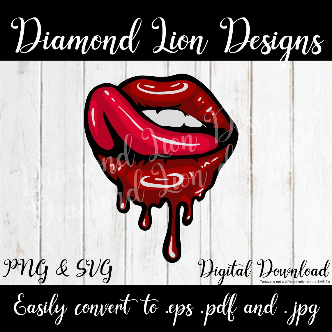 Dripping Red Lips︱sexy Lips︱red Lips︱licking Lips︱mask Lips︱hot Lips ...