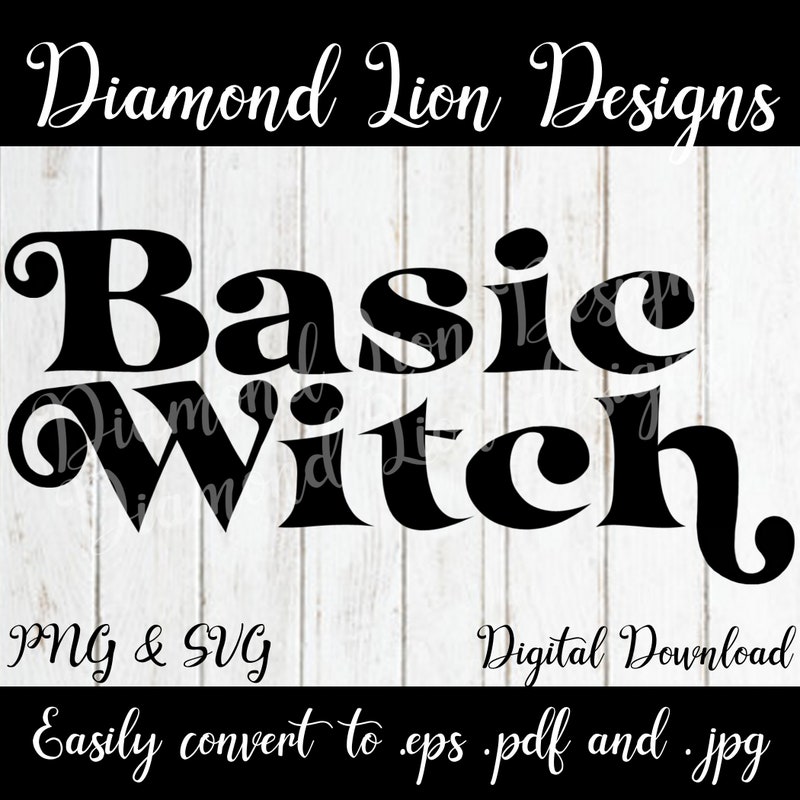 Basic Witch - Etsy