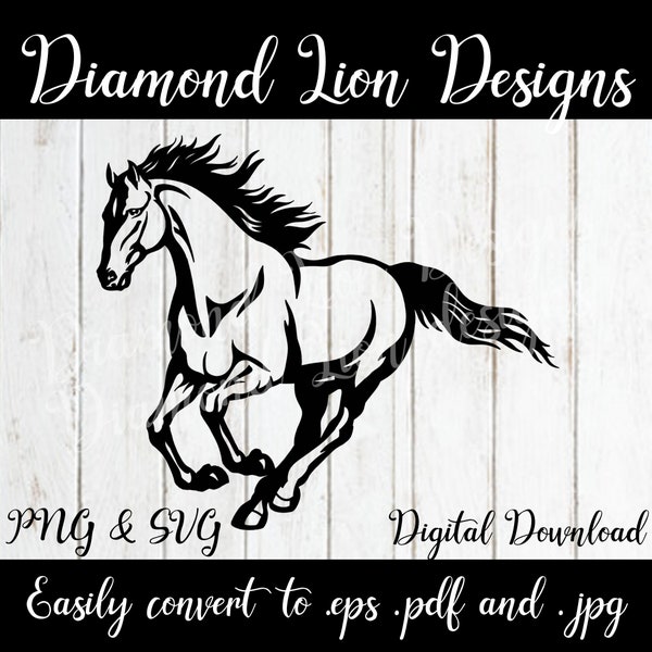 Running Horse︱quarter Horse︱thoroughbred︱horse︱pony︱mare︱stallion︱svg ...
