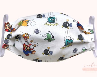 Super Mario Mask - Etsy UK
