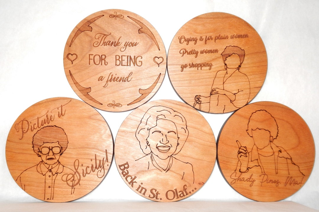 Golden Girls Set of 5 - Etsy