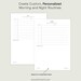Daily Routine & Ritual Planner Printable Pack, A4 and Letter, Morning ...