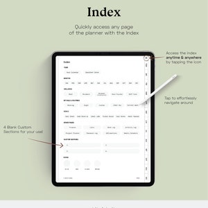 Undated Digital Planner for Mindfulness | Ipad/tablet | Goodnotes ...