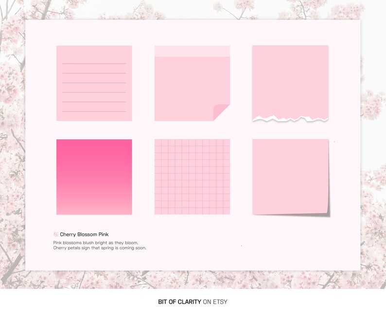 Pastel Digital Sticky Notes & Stickers for Ipad/tablet | Goodnotes ...