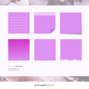 Pastel Digital Sticky Notes & Stickers for Ipad/tablet | Goodnotes ...