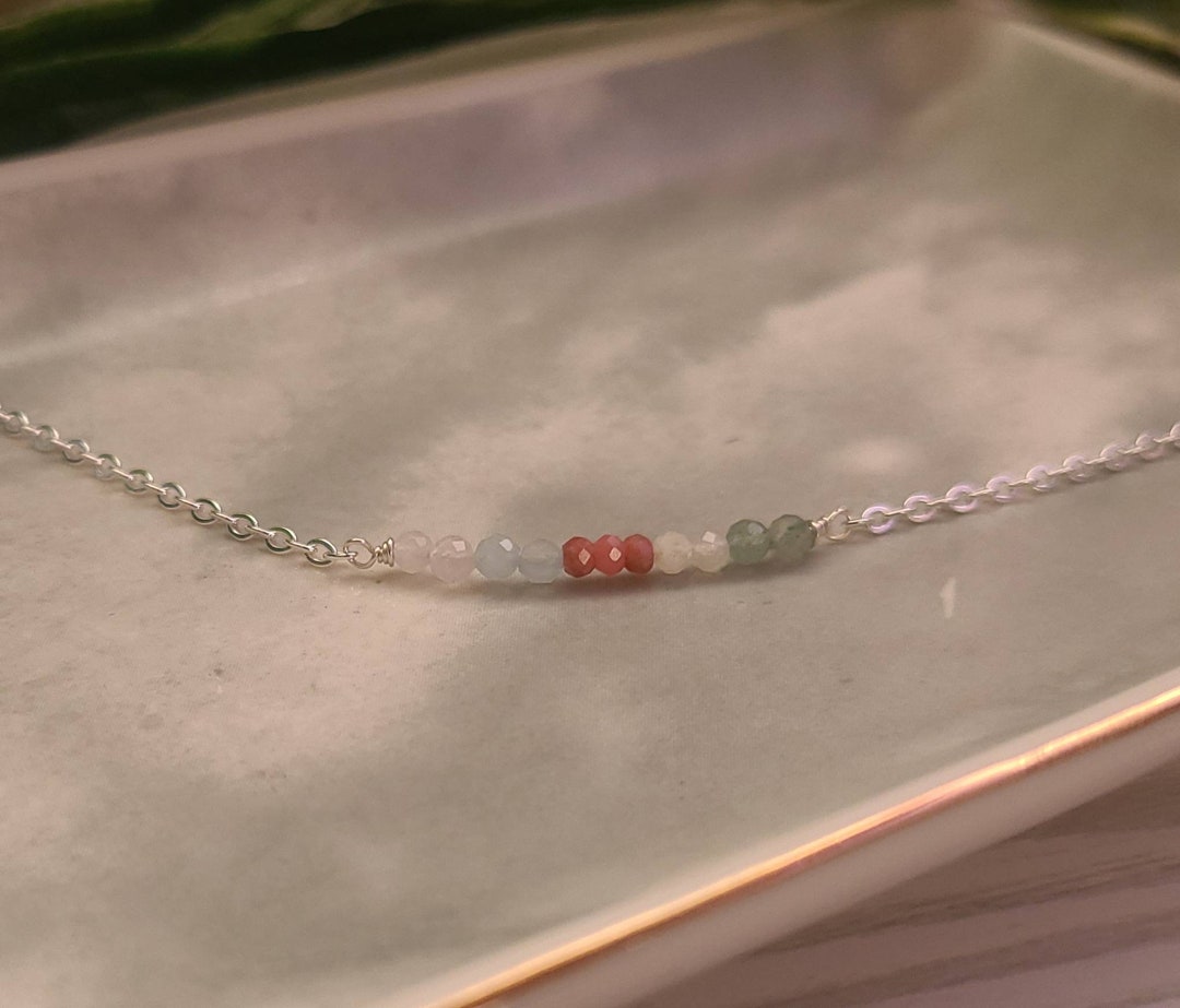 Fertility Crystal Necklace, Healthy Pregnancy Support Bracelet, 14k ...