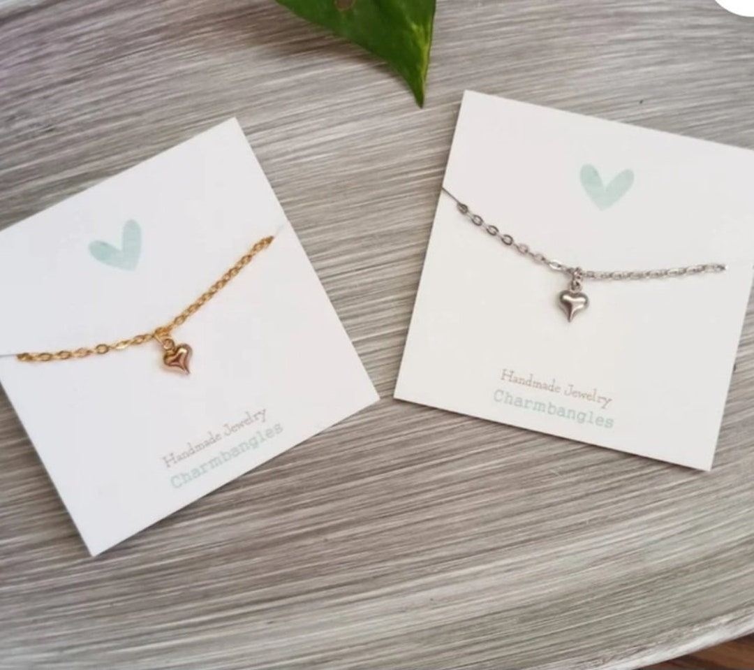 Friendship Necklaces, Matching Necklaces, Set of 2 Necklaces, Tiny ...