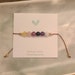 Grief Support Crystal Bracelet, Loss Gemstone Adjustable Bracelet ...
