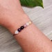Grief Support Crystal Bracelet, Loss Gemstone Adjustable Bracelet ...