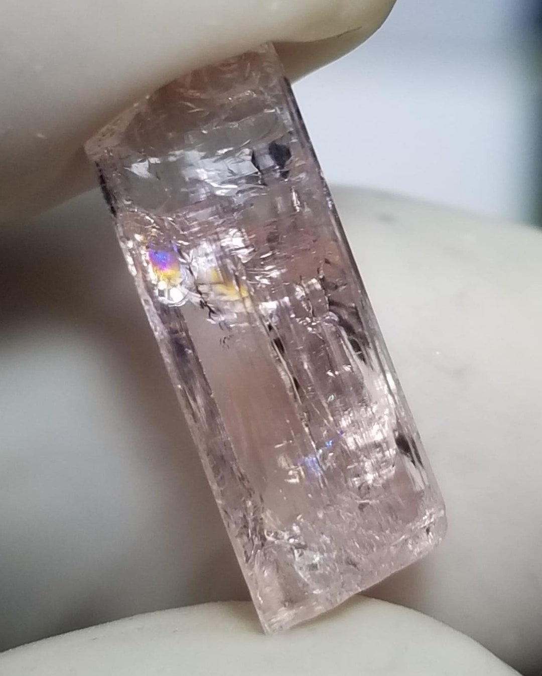 Natural Pink Topaz Crystal From World Known Mine Katlang Mardan ...