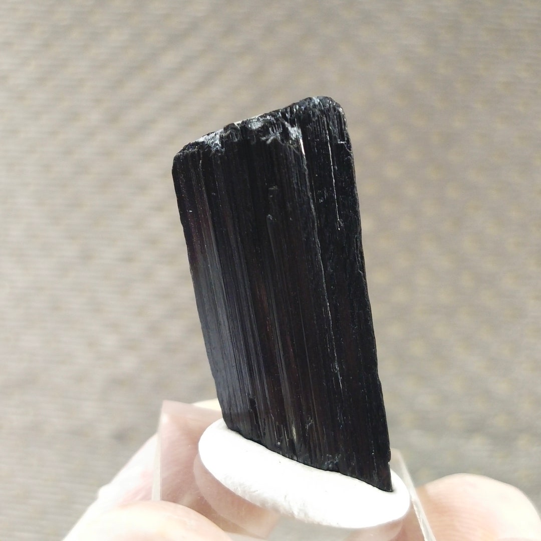 Dark Black Actinolite Crystal, Collectible Mineral, Rare Mineral From ...