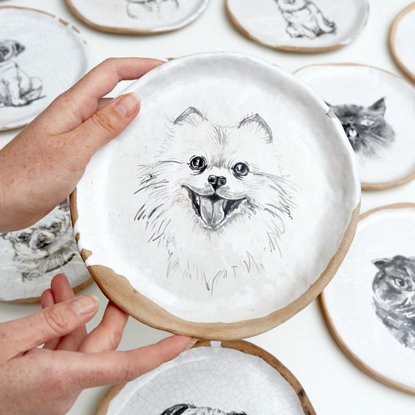 Kitchen Accessories Personalized Pet Food Plate - UK Dinner Plate