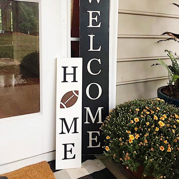 Football Porch Sign - Etsy