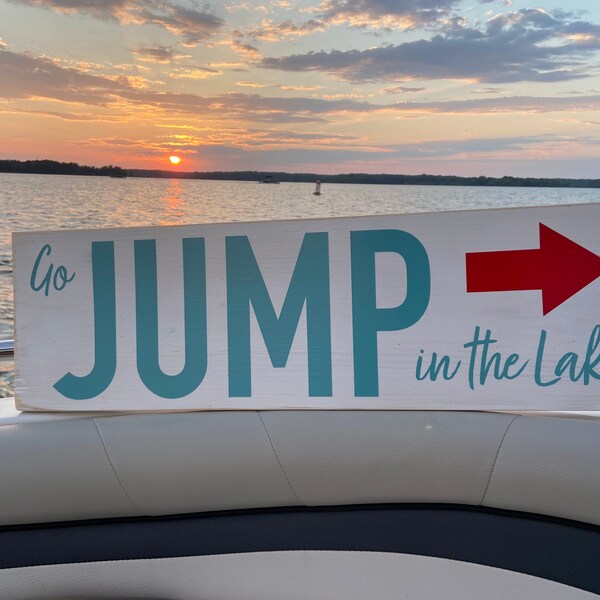 Lake Sign - Etsy