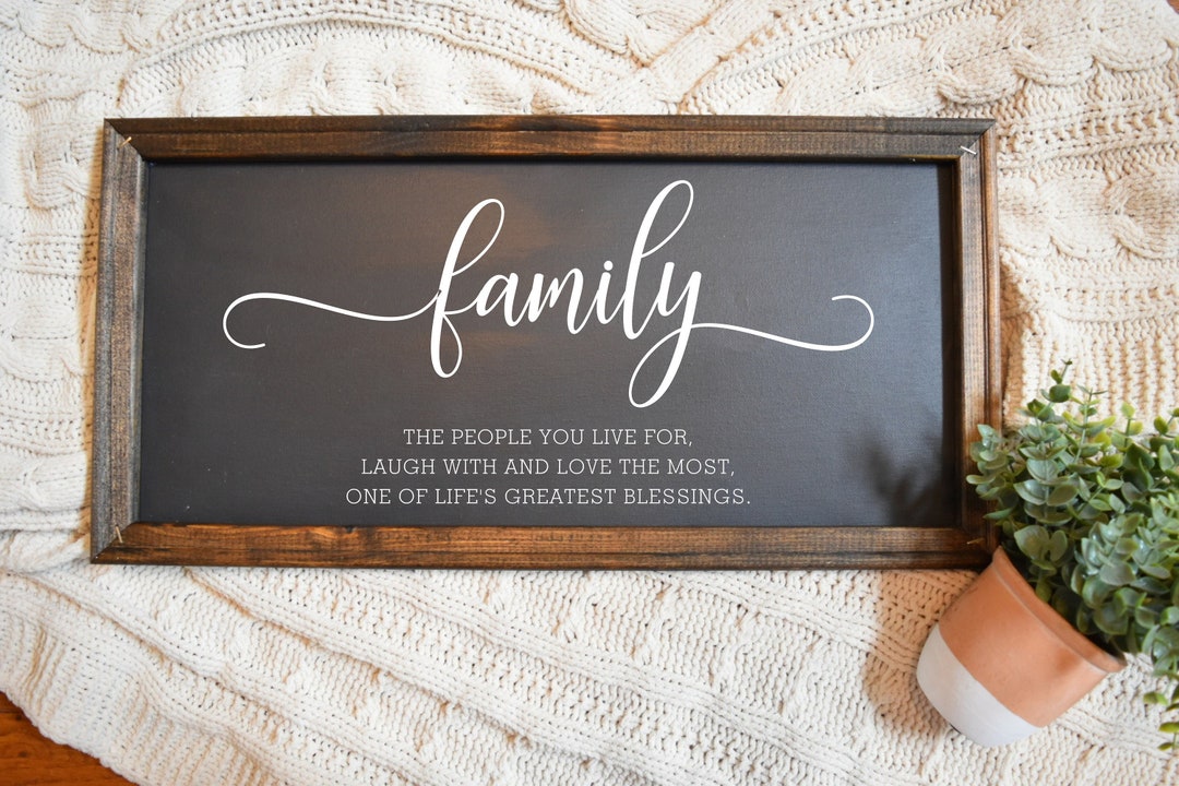 10x20 Farmhouse Family - Greatest Blessing Reverse Canvas Farm Sign ...