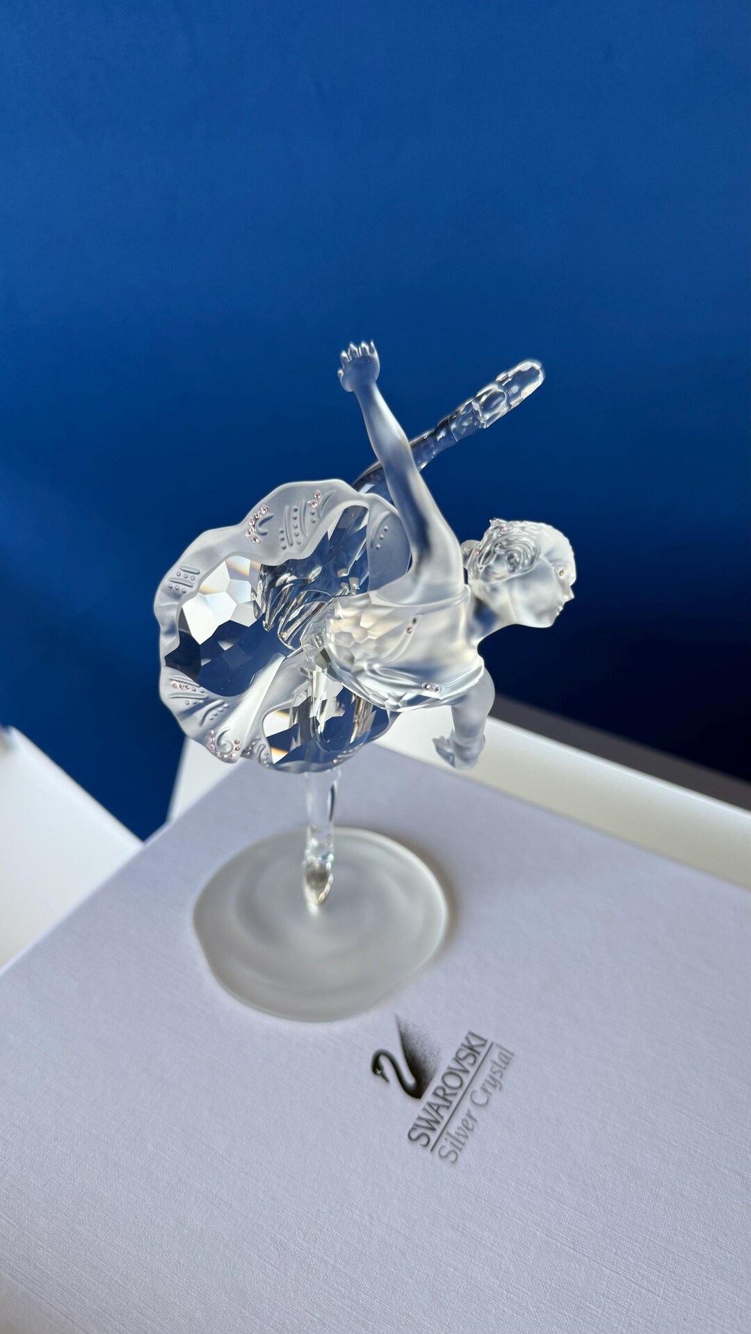 Swarovski Crystal Ballerina Figurine, Made in Austria - Etsy