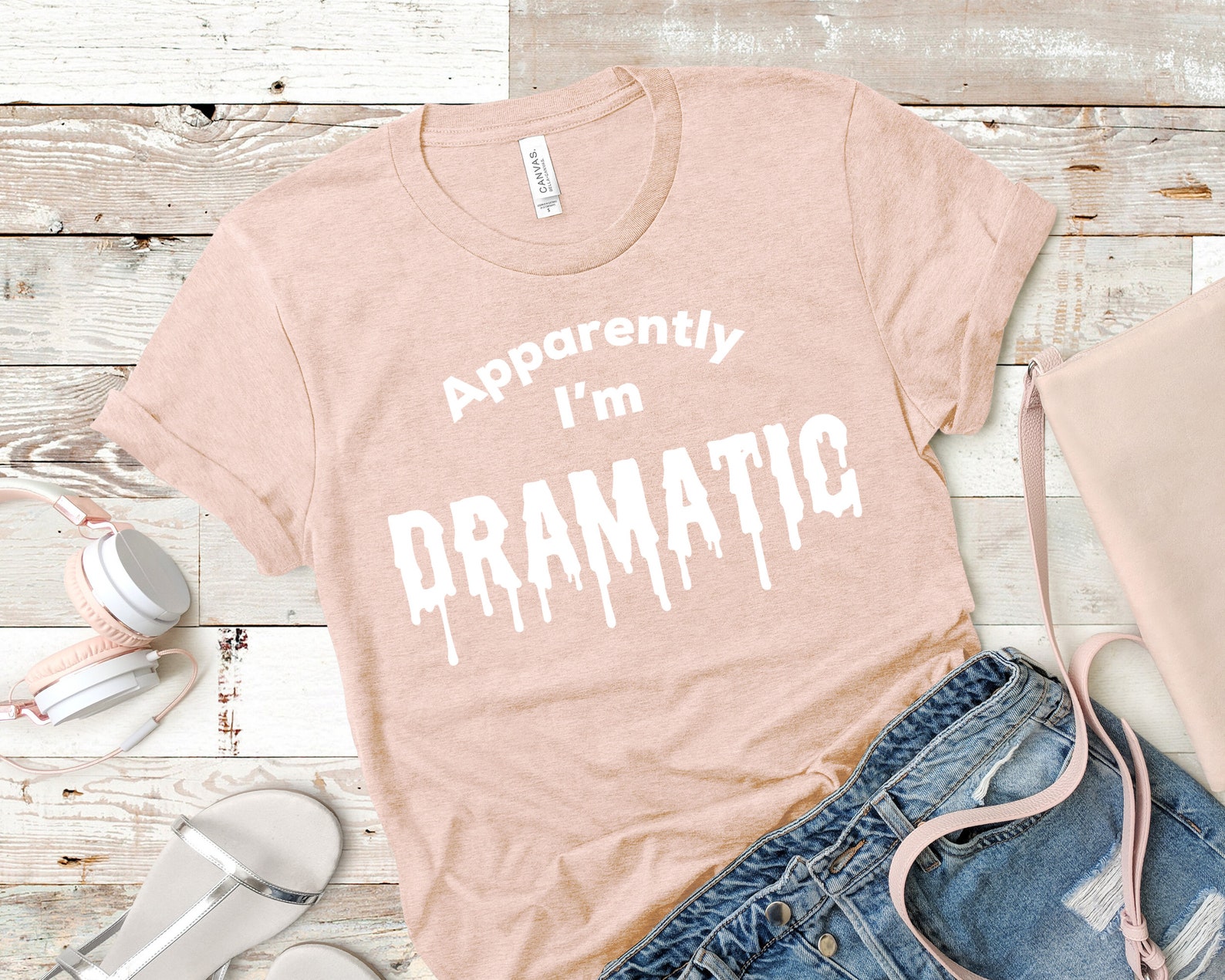 Apparently I'm Dramatic Shirt Drama Queen Shirt Shirts - Etsy
