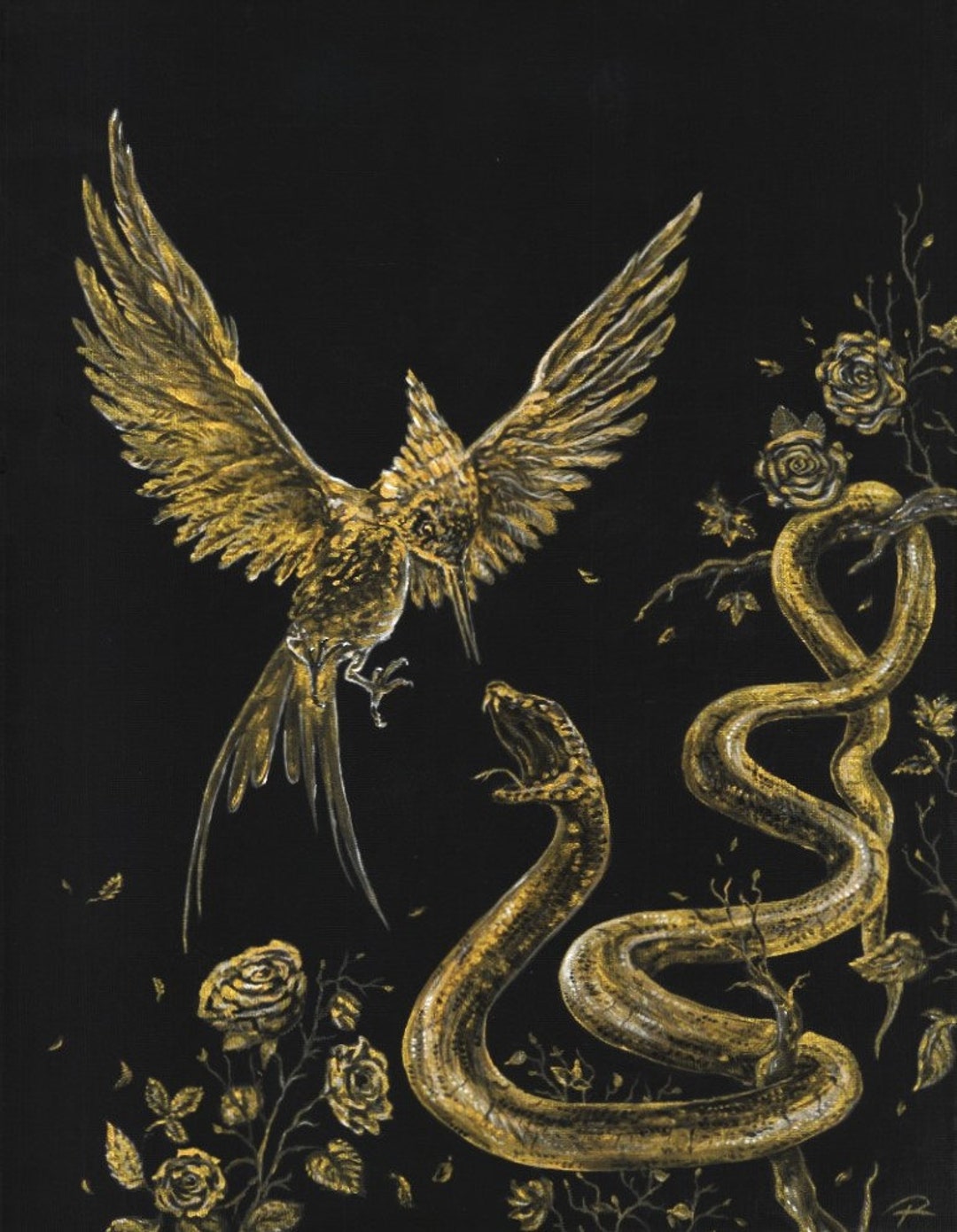 Songbirds and Snakes Fanart - Digital Download - Etsy