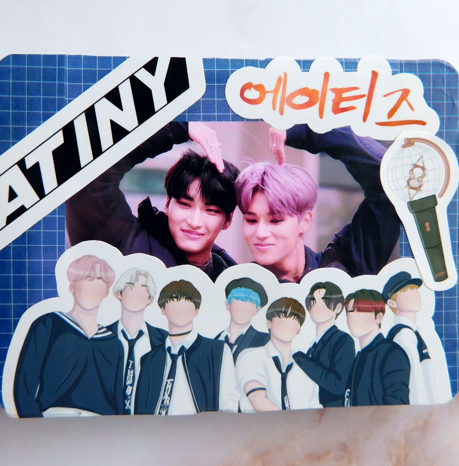 9pcs Ateez Kpop Sticker Pack - Etsy Sweden