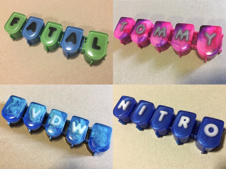 Highly Customizable Guitar Hero/ Clone Hero Fret Buttons | Etsy