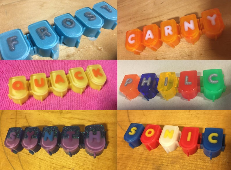 Highly Customizable Guitar Hero/ Clone Hero Fret Buttons | Etsy