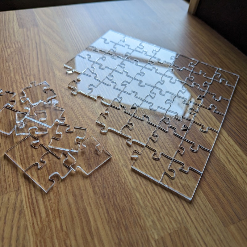 Clear Jigsaw Puzzles - Etsy