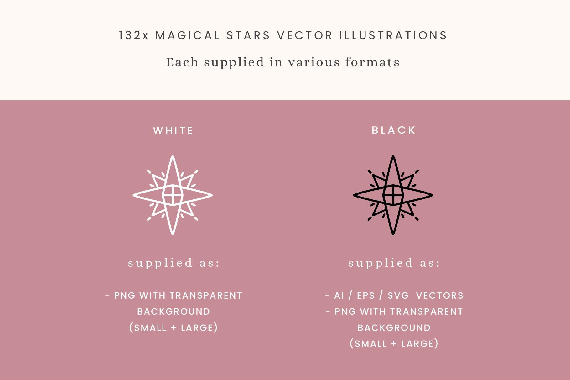 Magic Stars Clipart | Magical SVG | Star Clipart Bundle | Sparkle PNG ...