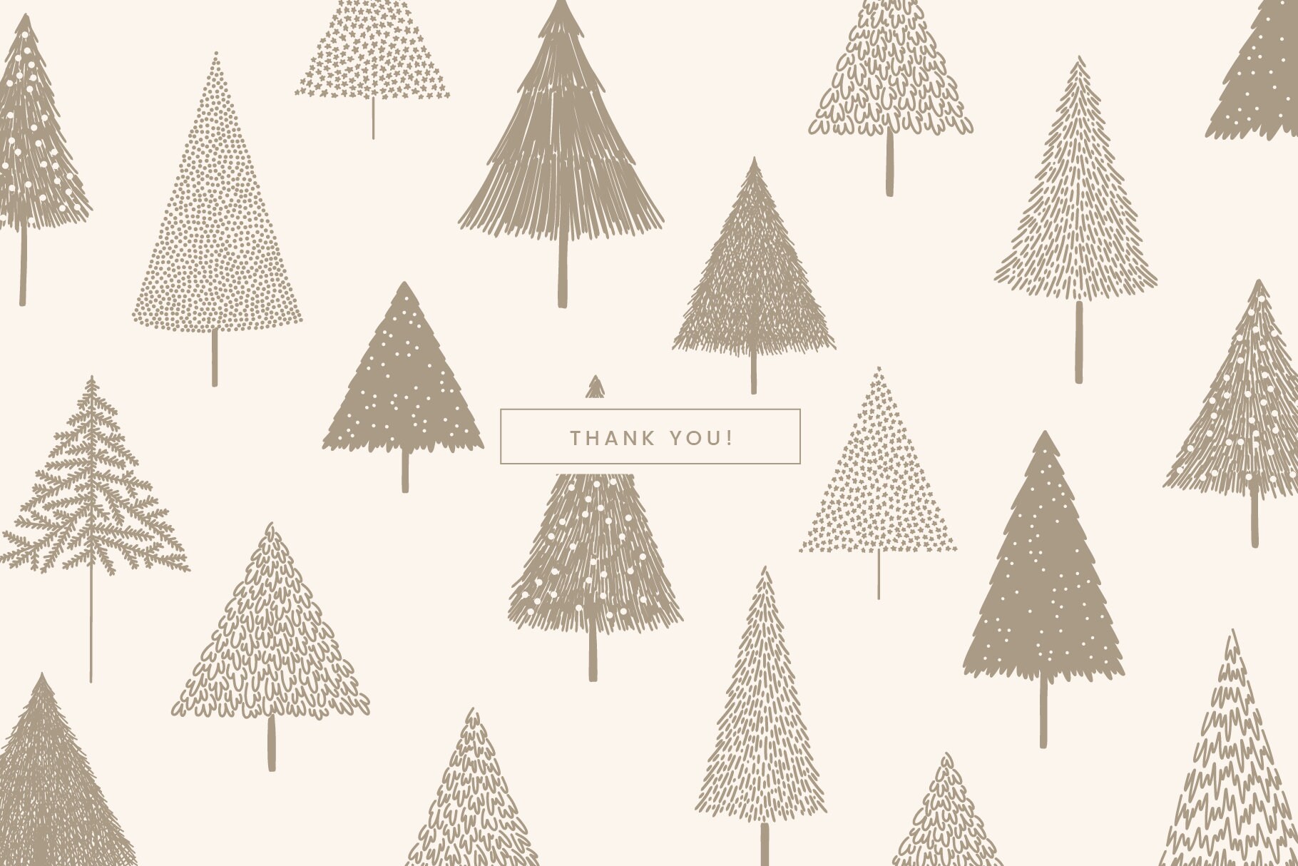 Christmas Trees Clipart | Winter Illustrations | Woodland Clipart ...