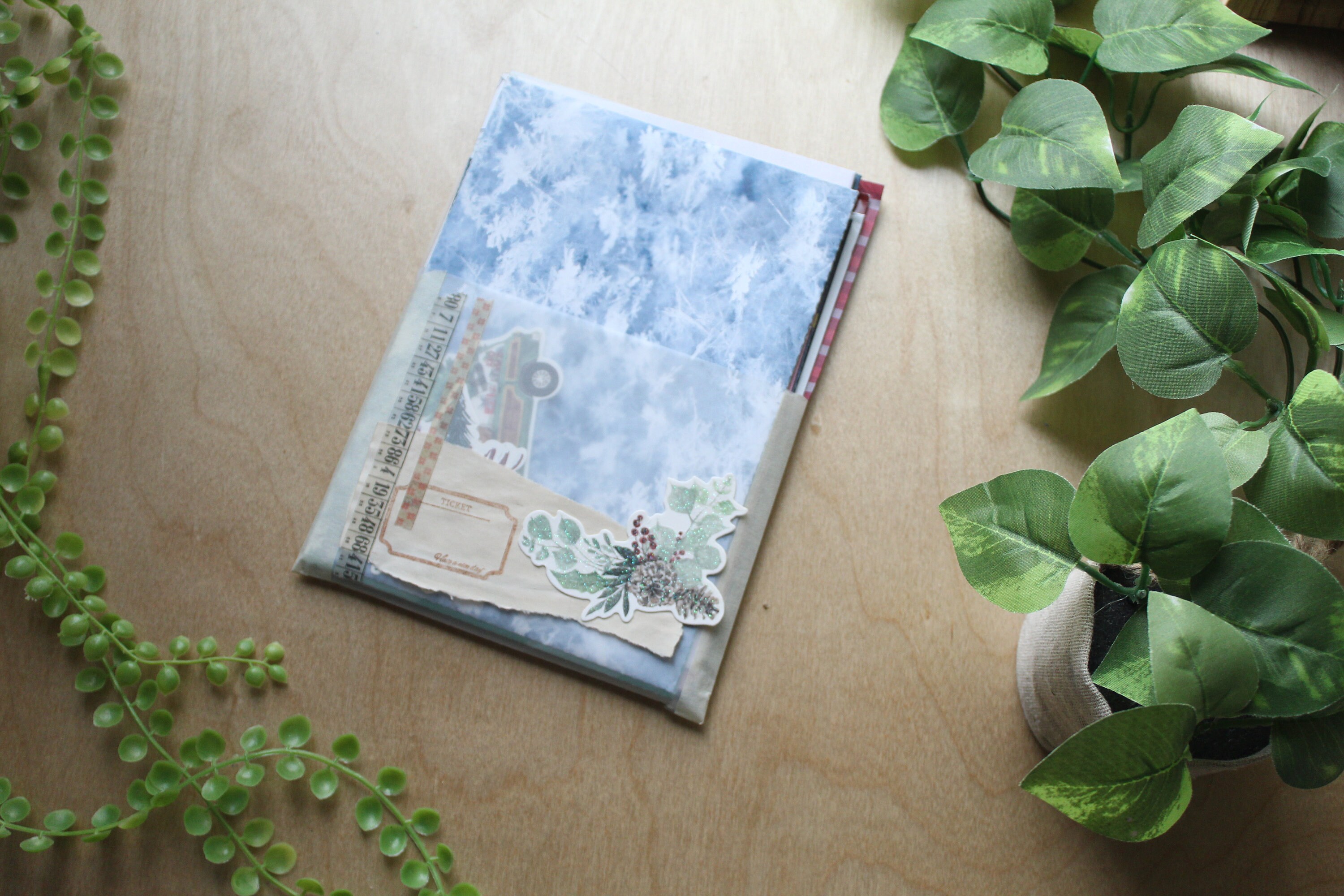 Winter Large Stationery Set Journalling Penpal Set Penpal Pack Paper ...